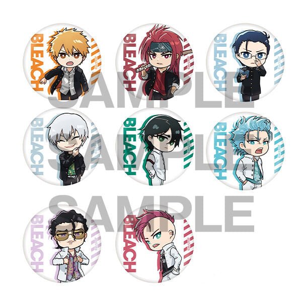 Bleach The Locus of Brave 2 - Boîte de 8 badges chibi (Précommande ...