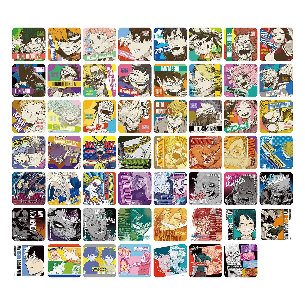 MHA – Box dessous de table 55 modèles + 3 bonus (Préco)– JapanResell