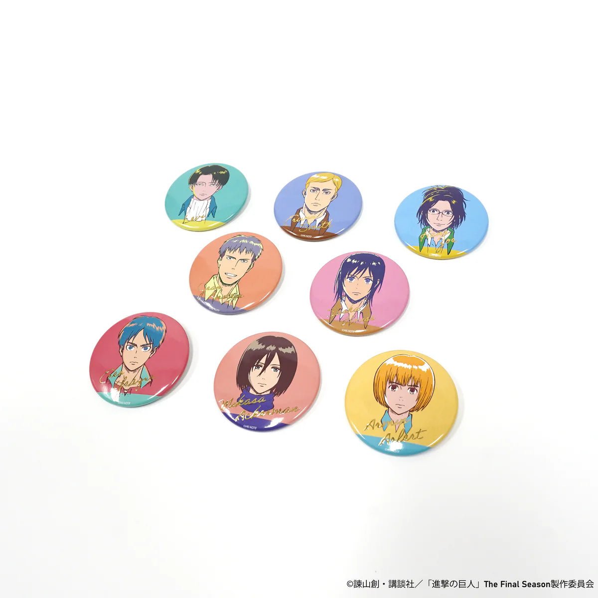 Shingeki No Kyojin (Attack on Titan) - Badges - POP UP SHOP by WIT STU– JapanResell